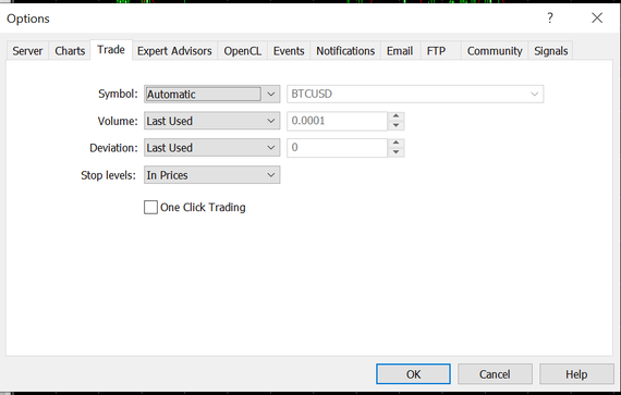 How Can One Click Trading Be Enabled On Mt5 For Enhanced Trading Efficiency